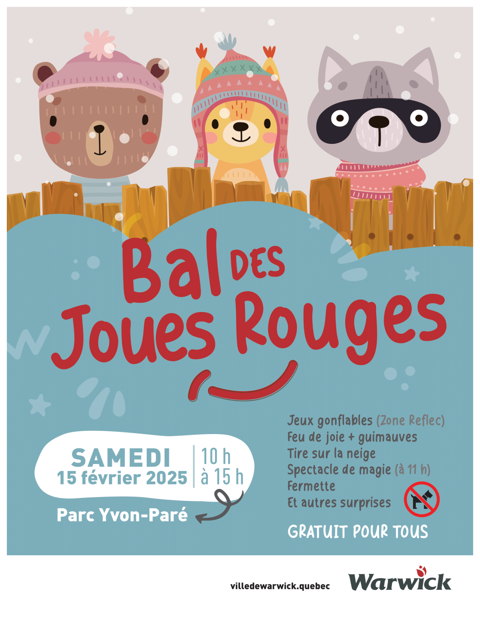 Le Bal des Joues Rouges et le Derby Warwick unissent leurs forces ...